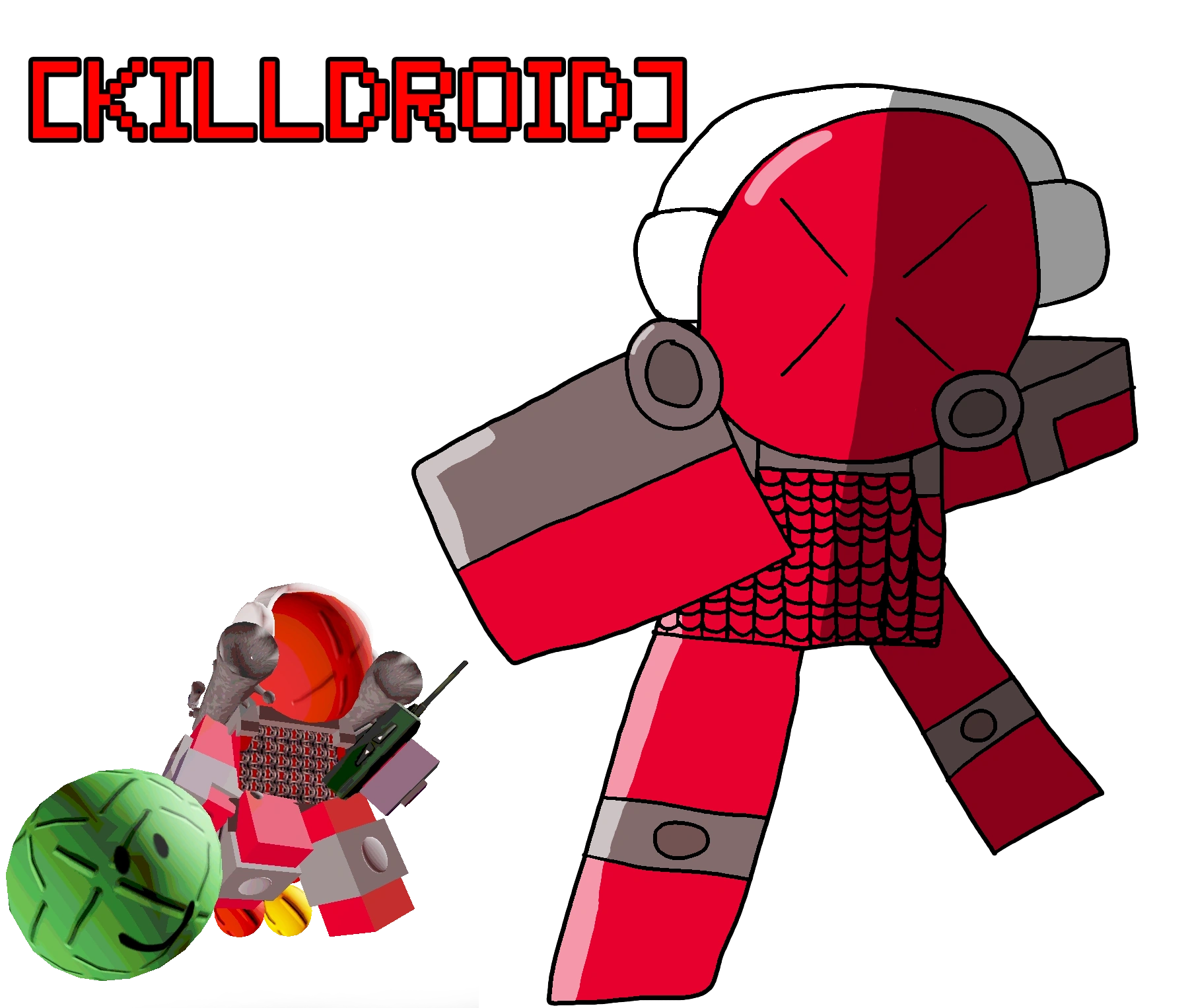 Killdroid Fan Art by me. | Fandom