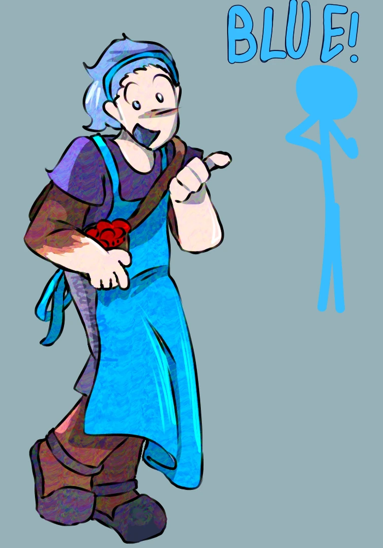 Blue and red... | Fandom