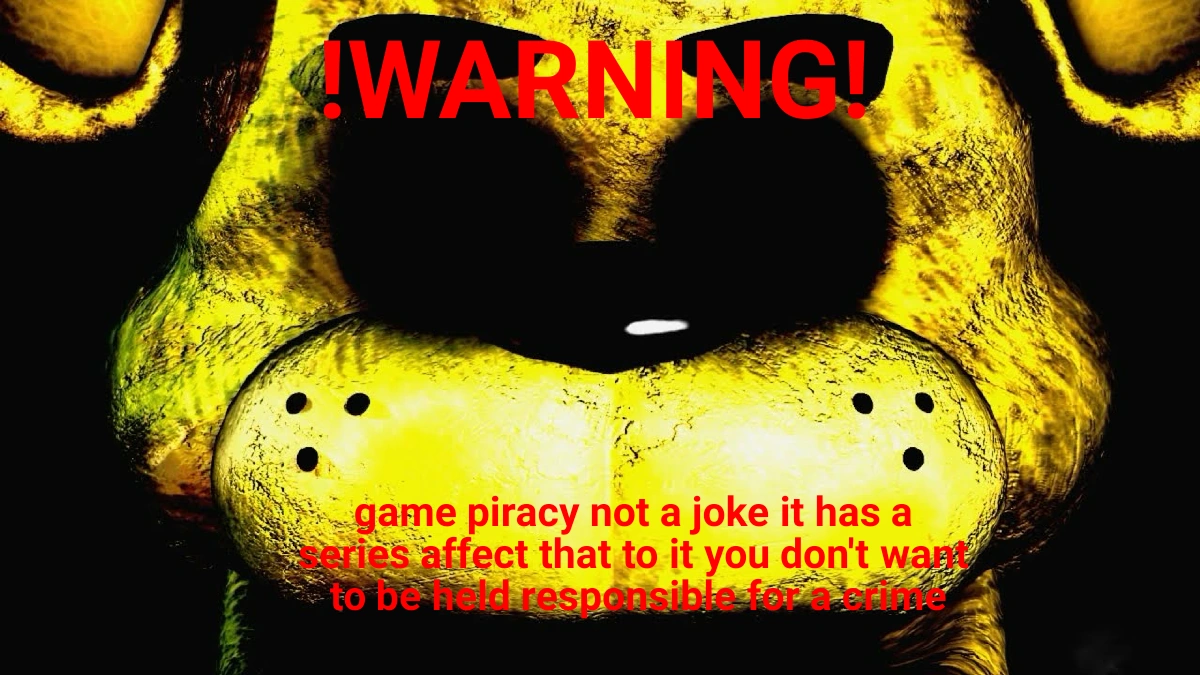 Fnaf 1,2 and 3 anti piracy screens | Fandom