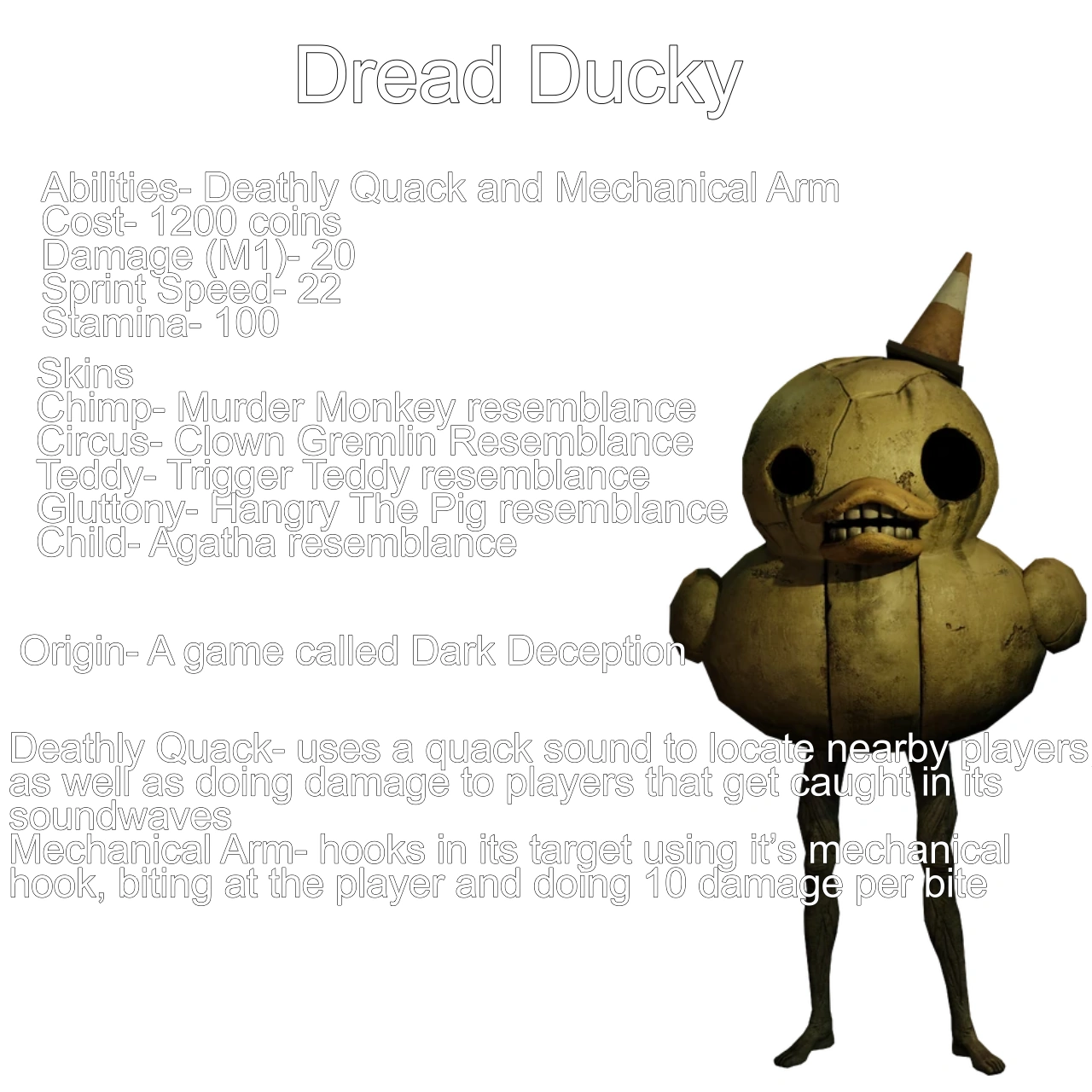 Killer Idea 3- Dread Ducky!!!! | Fandom