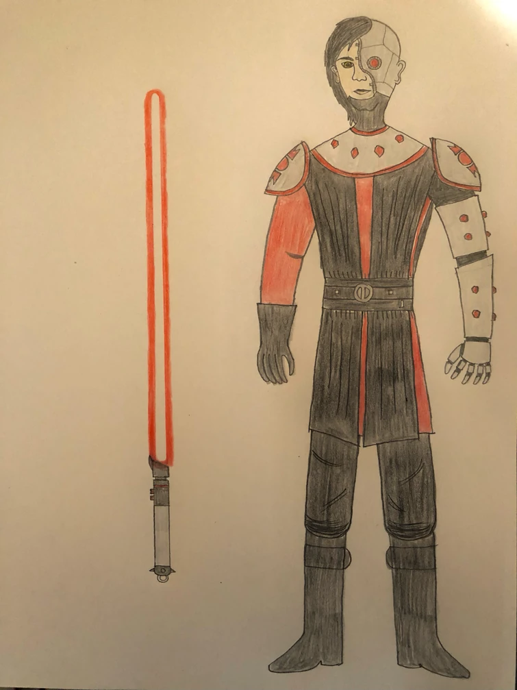 🎨 OC Drawing: Sith Cyborg Darth Vanros | Fandom