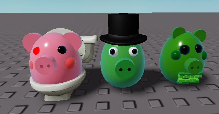 Piggy is an egg hunt? wow. this is Amazing. My concept for Piggy egg ...