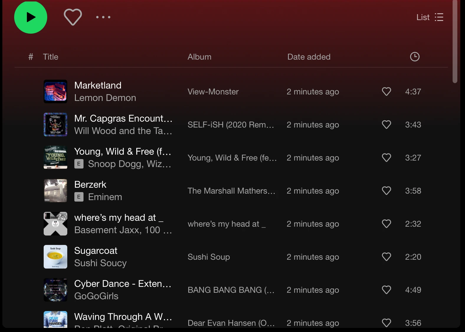 Music taste drop | Fandom