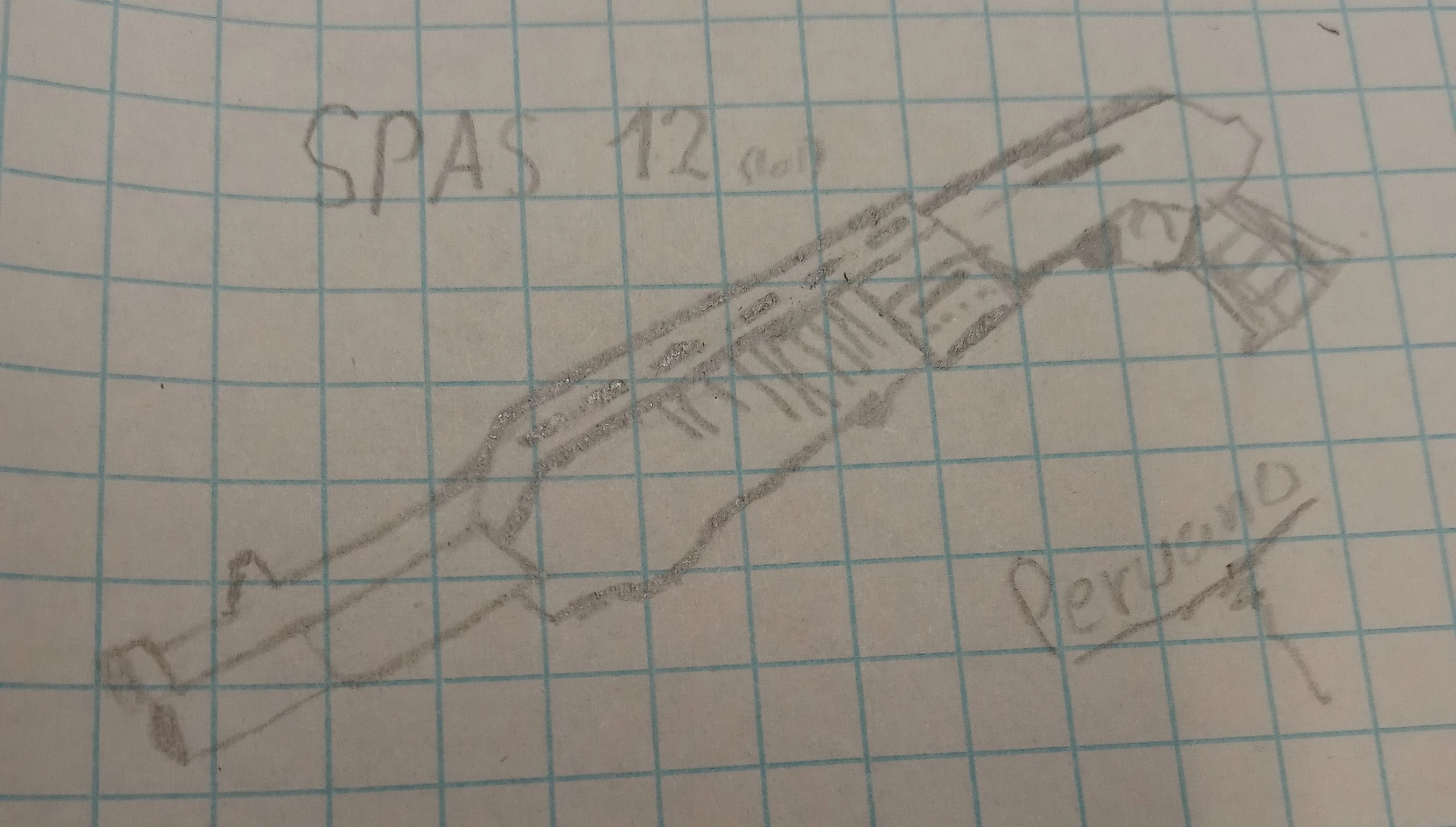 (kind of) Quick draw of the SPAS-12 | Fandom