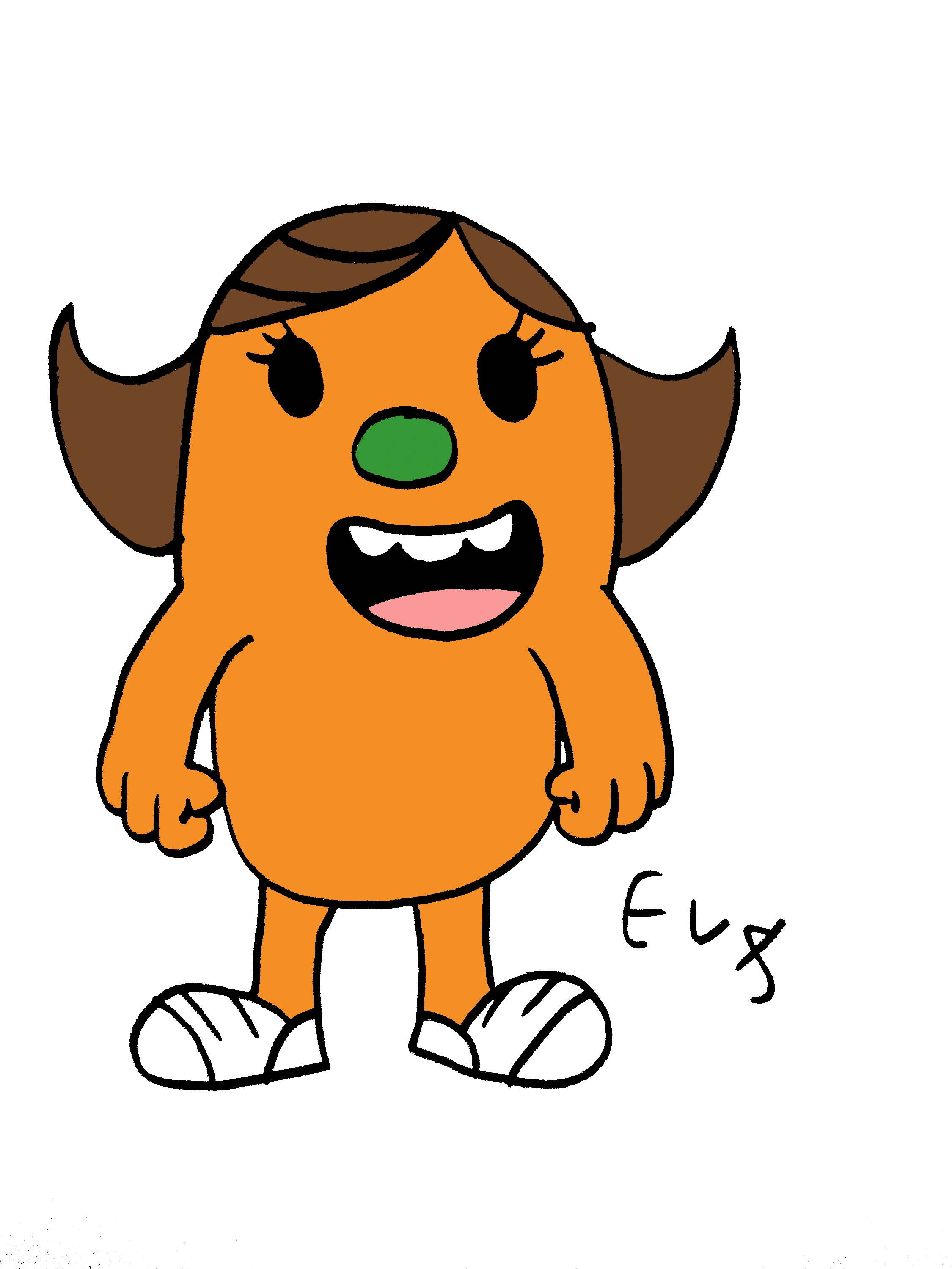 My drawing of Little Miss Calamity | Fandom