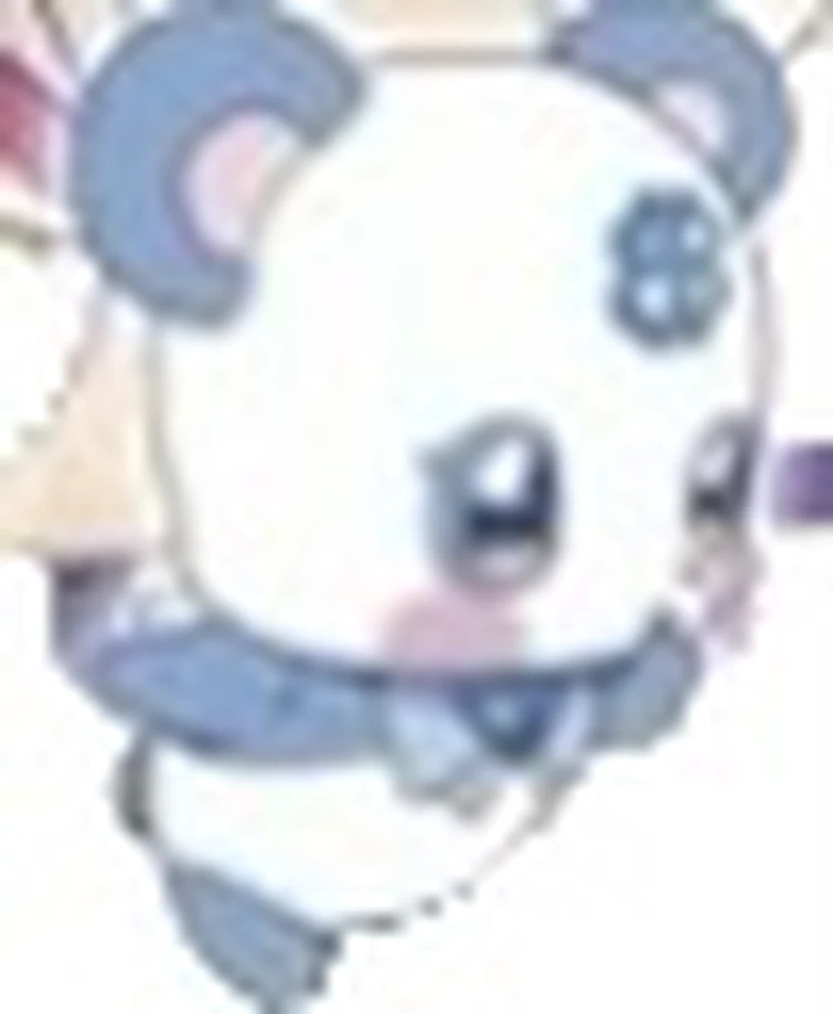 Curious kirarin panda in no background | Fandom