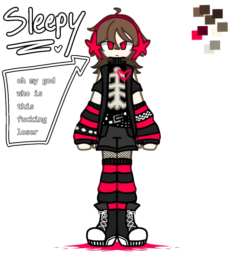 character ref sheet progress | Fandom