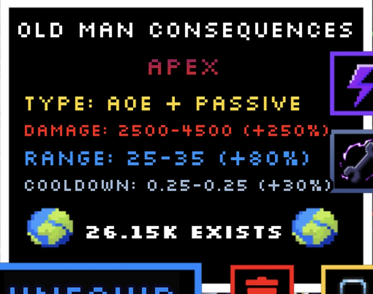 old man consequences rework | Fandom