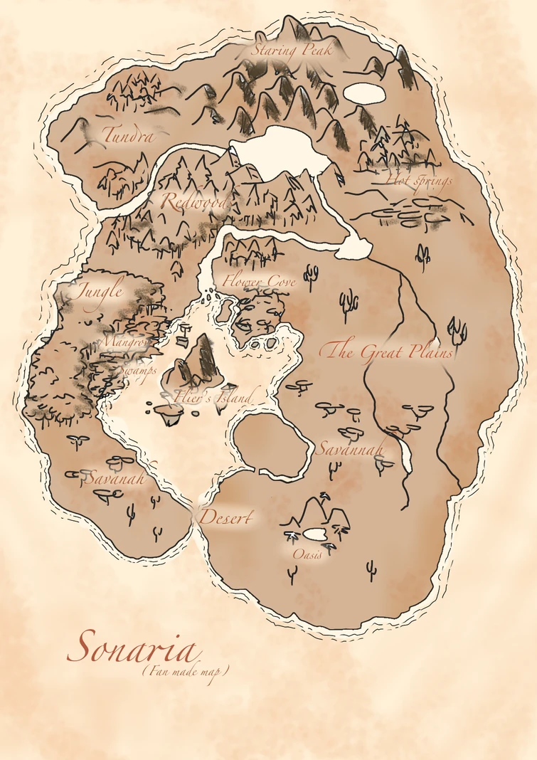 Fan made map! | Fandom