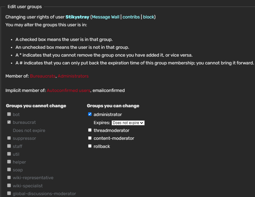 Admins not appearing on the community page or admin groups? | Fandom