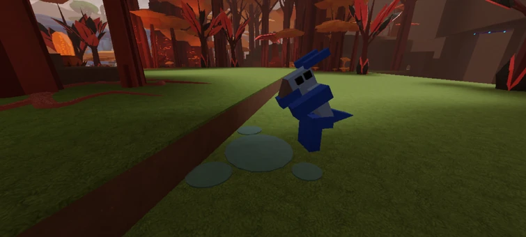 Skiedon getting some water from a puddle | Fandom