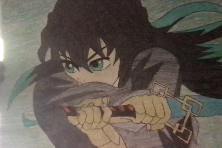 Muichiro drawing is done | Fandom