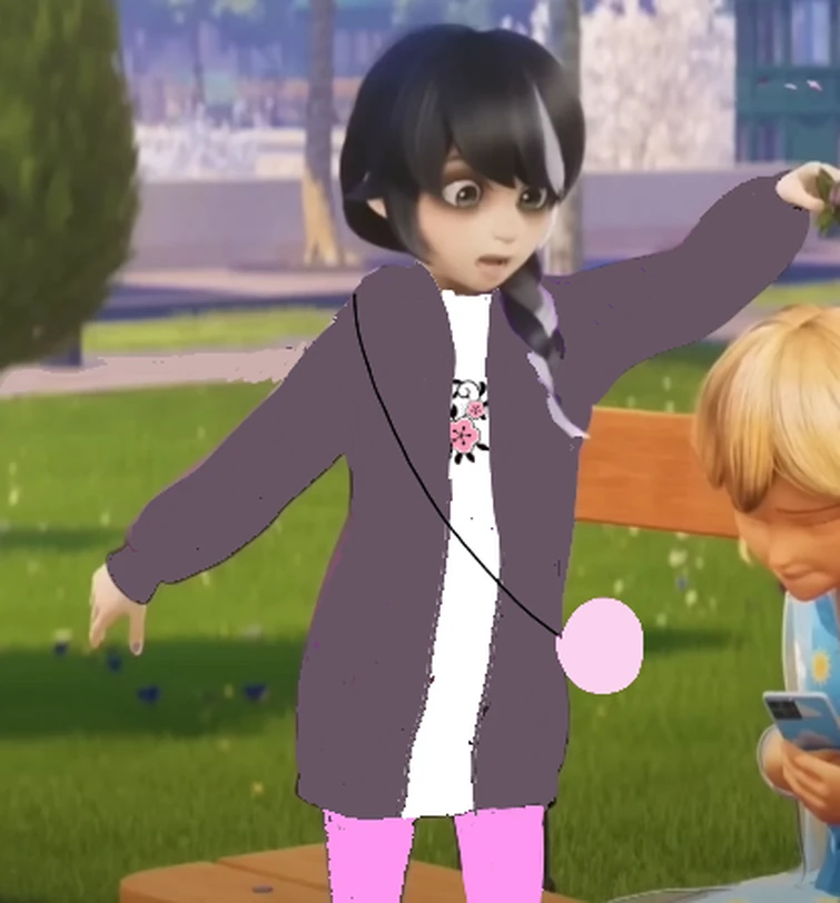 Aglae with marinettes clothes | Fandom