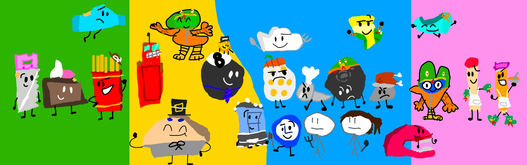 A very Exitors and TPOT Eliminated contestants Thanksgiving art ...