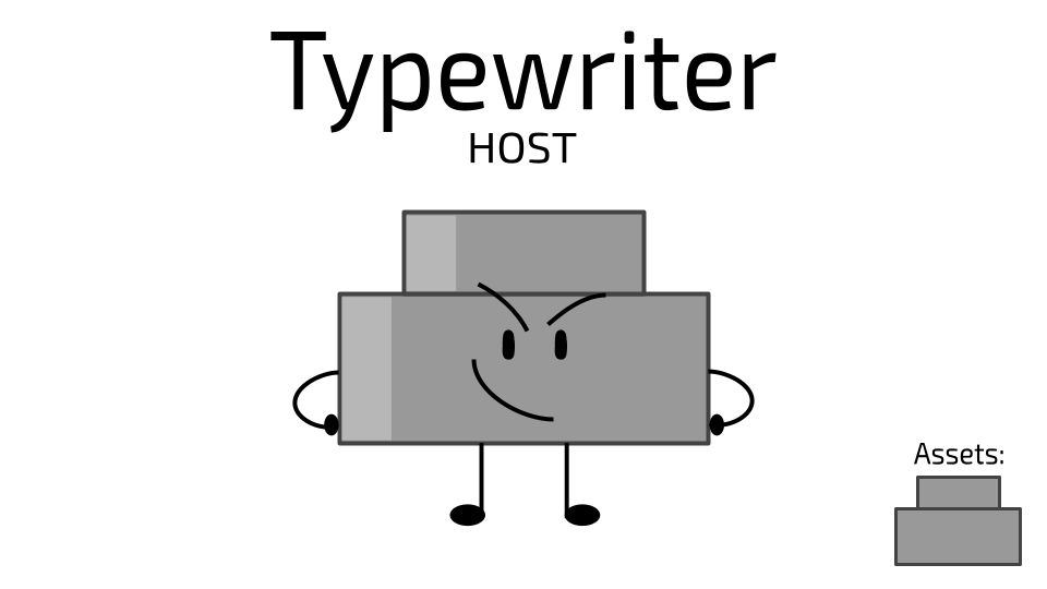 Super Object Show - Typewriter | Fandom