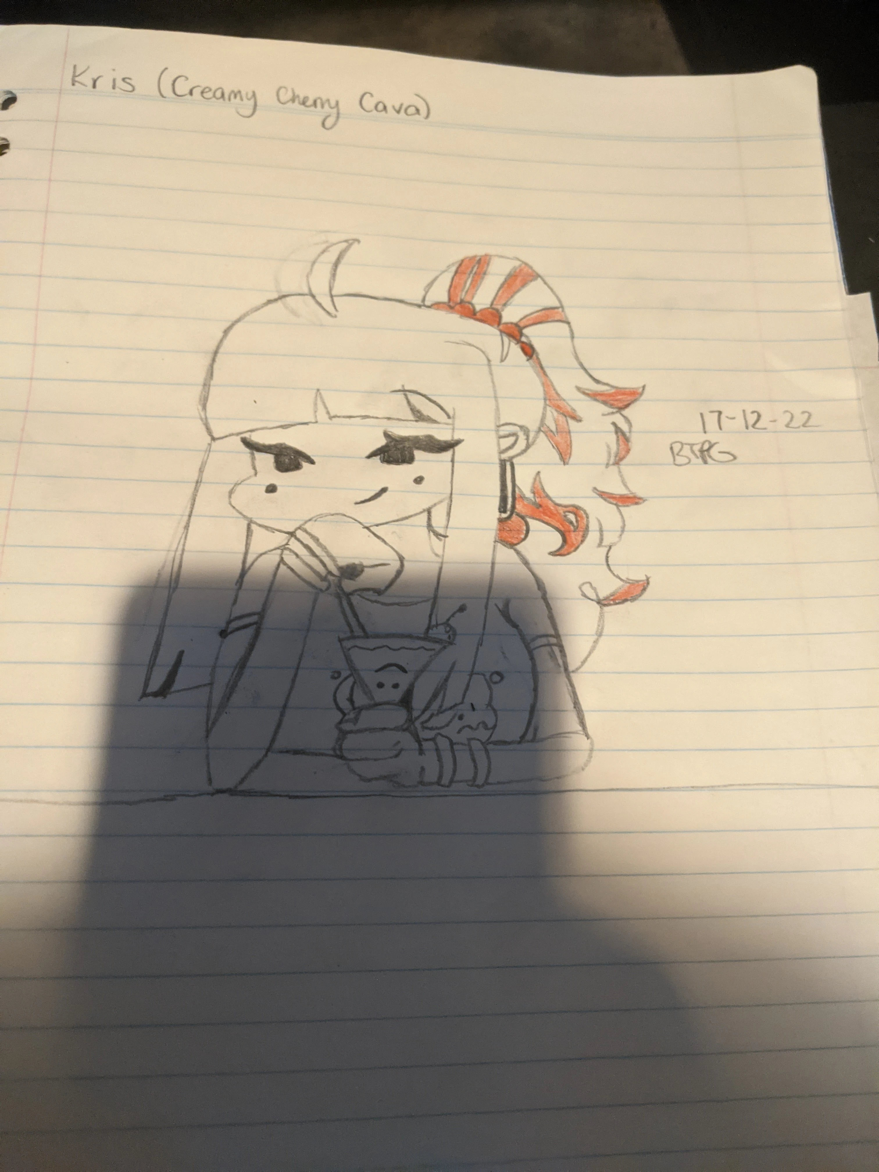 Kris drawing I did recently... | Fandom