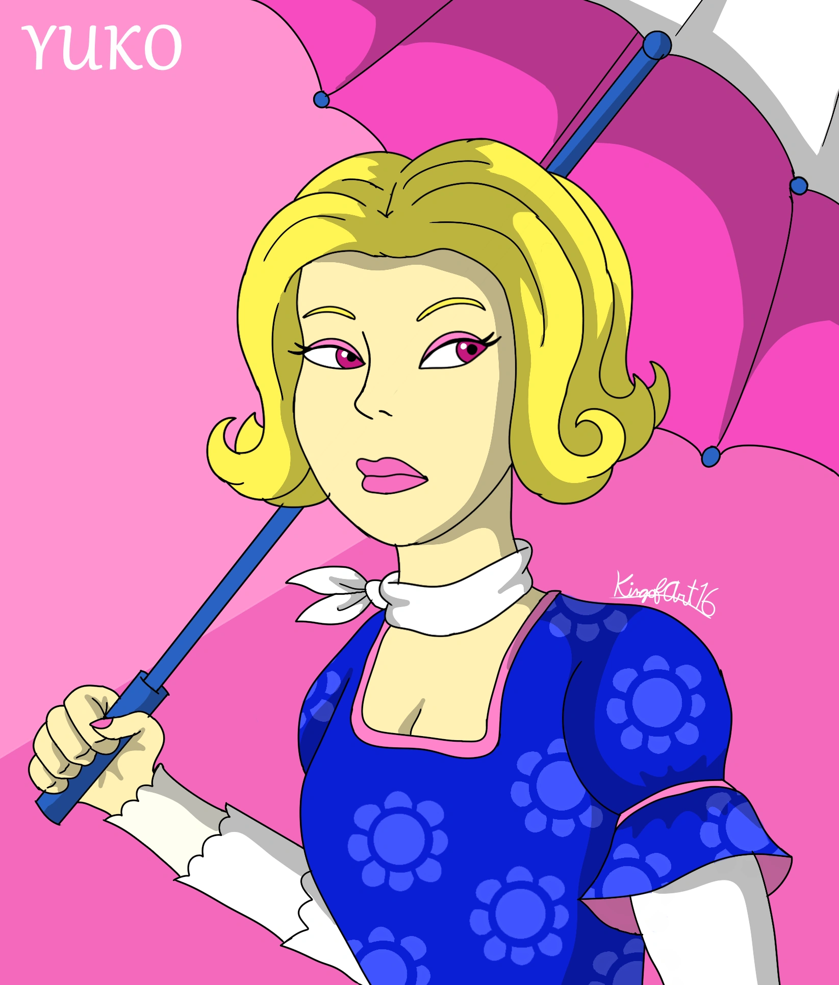 How does my revamp of Yuko look? I already added it to her fanart ...