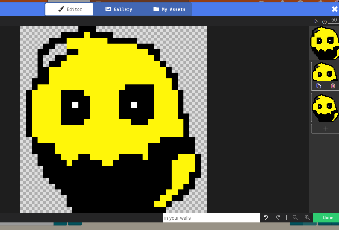 think i made this sprite way too terrifying lol | Fandom