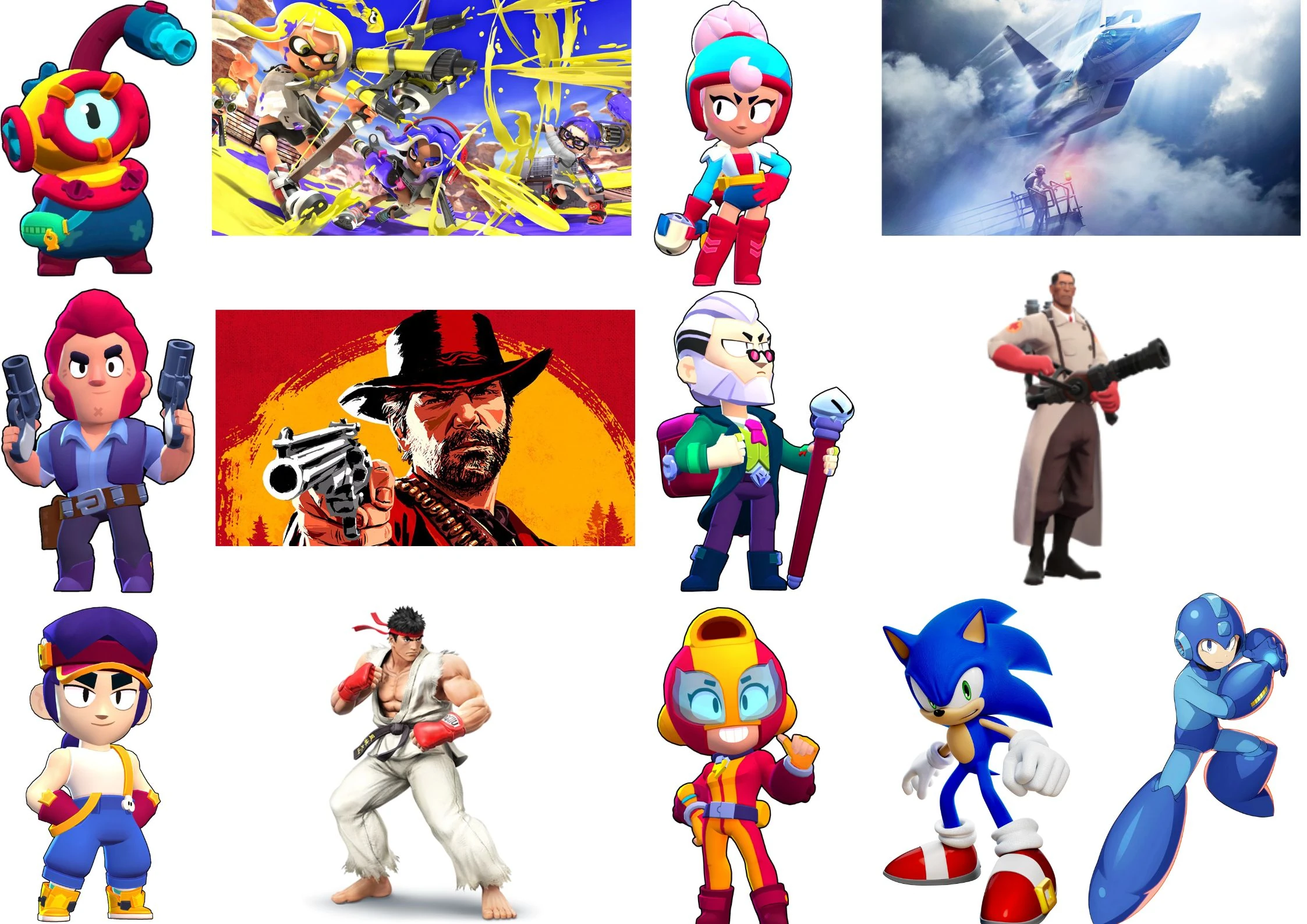 The Brawlers that I think I play other video games. | Fandom