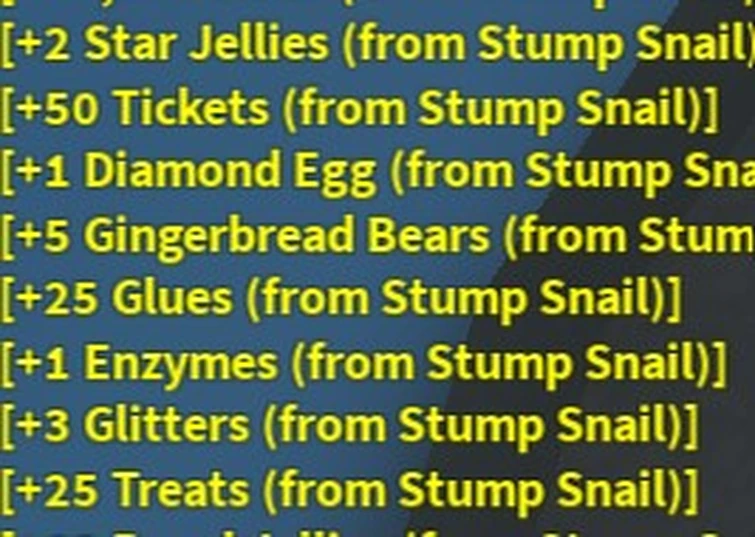 first stump snail kill | Fandom