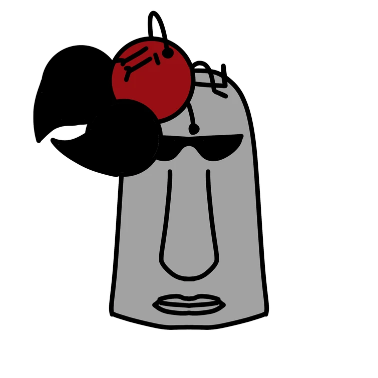 Molecule laying on moai!!!!!! | Fandom