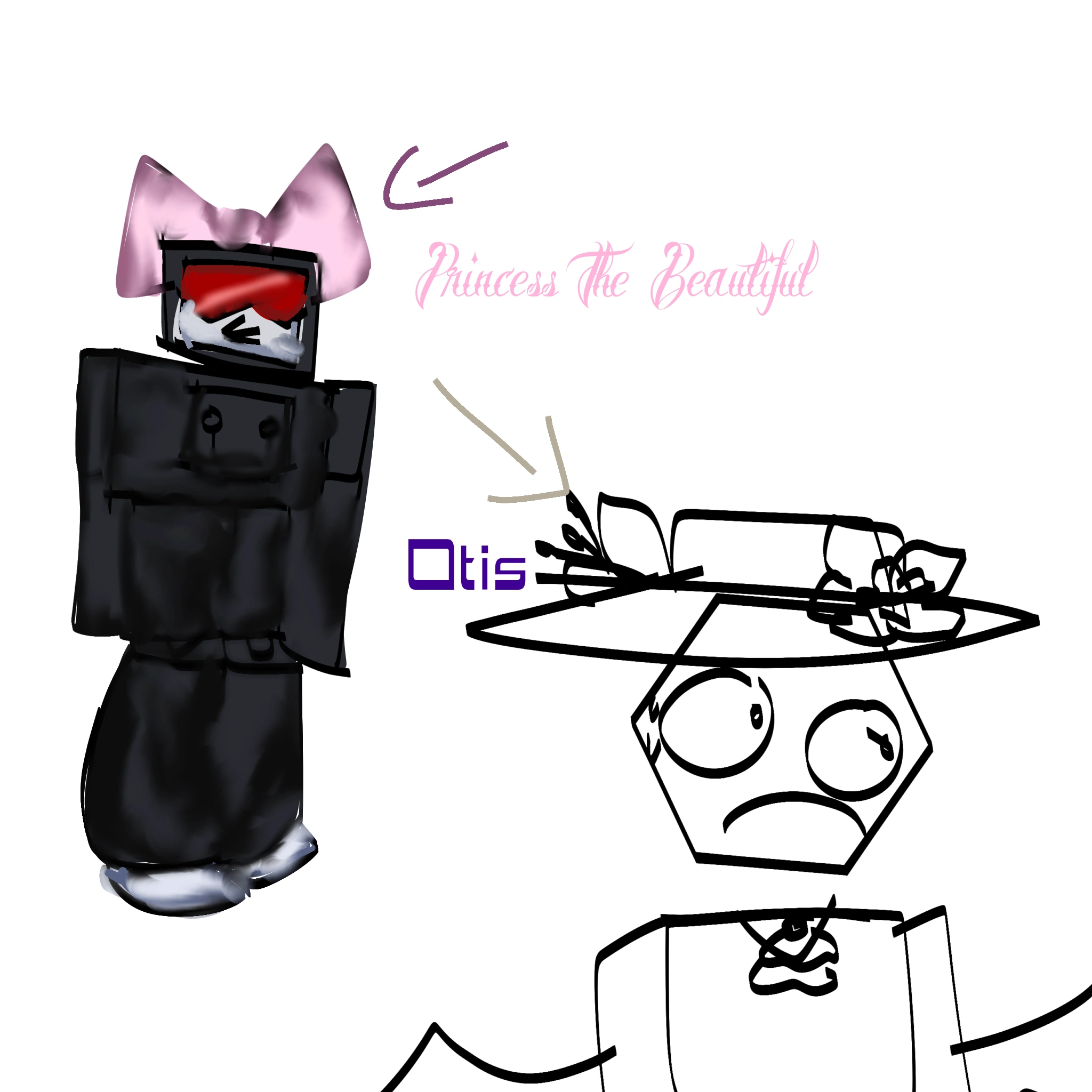 Otis, look behind you. (oc art) | Fandom
