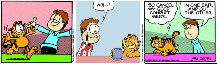 Random Garfield comics thread | Fandom