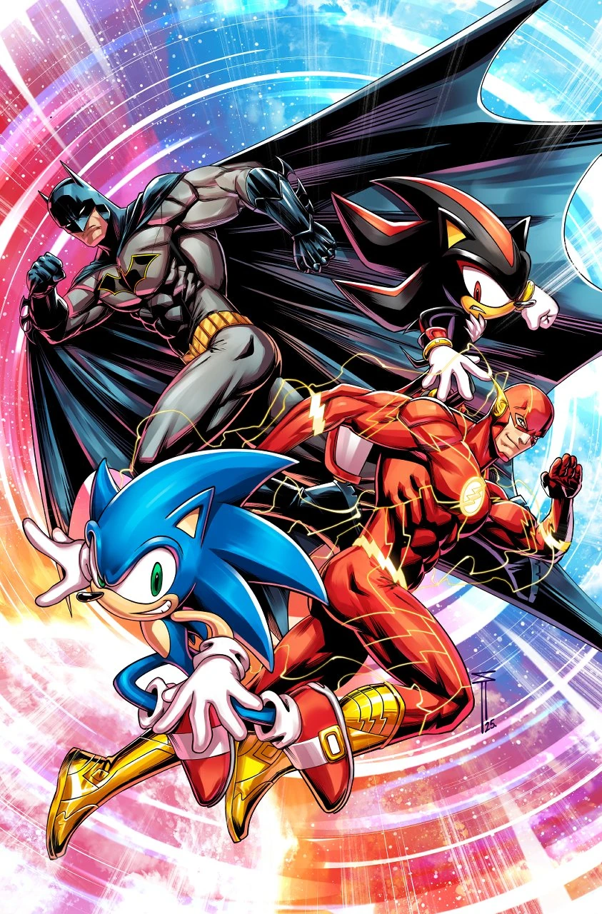 woah sonic did a whole crossover with DC no way | Fandom