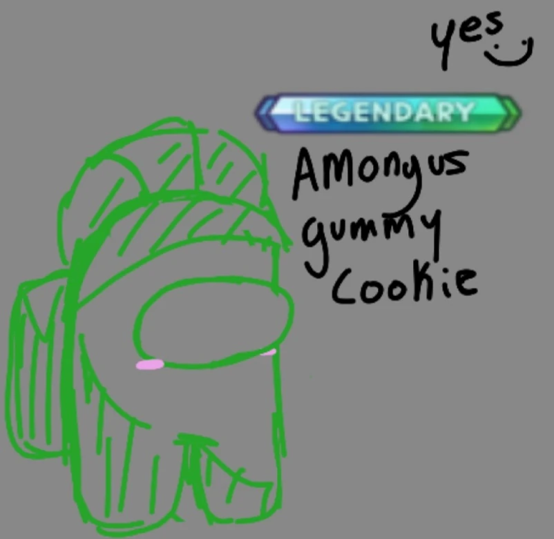 Among us gummy cookies /hj | Fandom