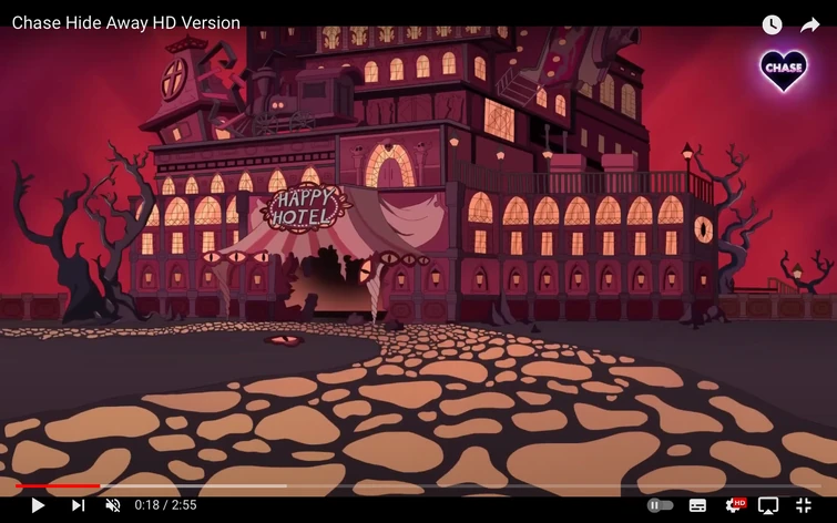 Comparing the Hazbin Hotel pilot backgrounds and their traced ...