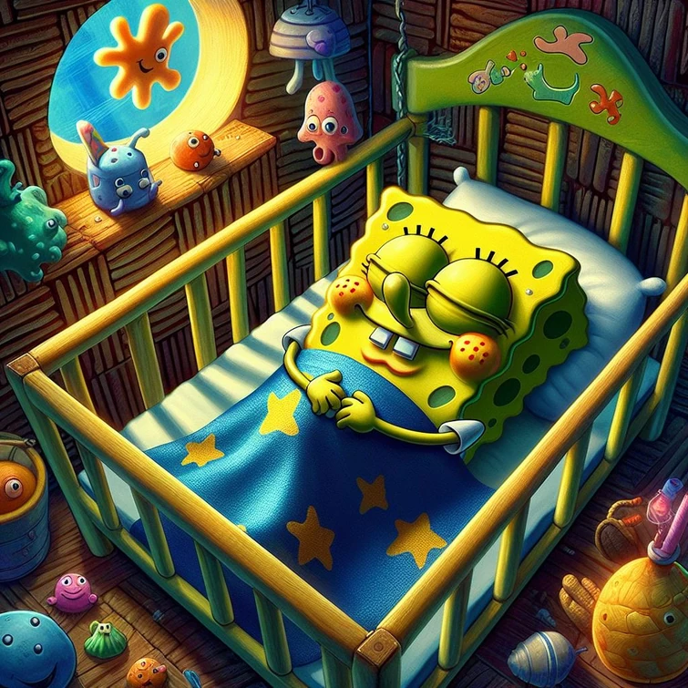 Baby SpongeBob SquarePants AI Art | Fandom