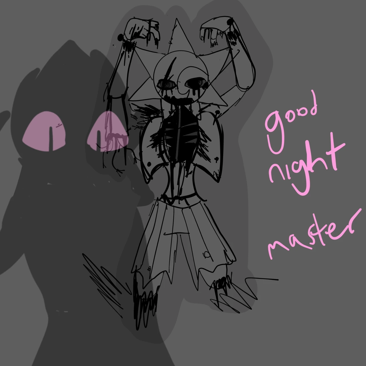 Evil Lex gets revenge on Eclipse sketch (WARNING-ROBOT GORE, VISIBLE ...