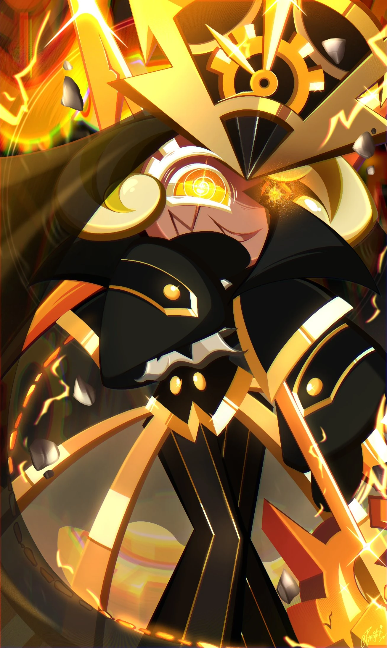 Timekeeper Cookie's Ruler of the Ephemeral Flow (By Twitter User ...