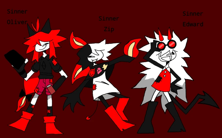 I edited the FPE to look like they were in Hazbin Hotel (I tried!) | Fandom