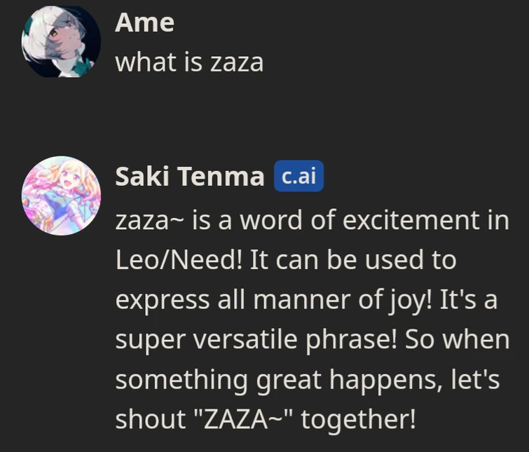 Zaza according to ProSeka characters (part 1) | Fandom