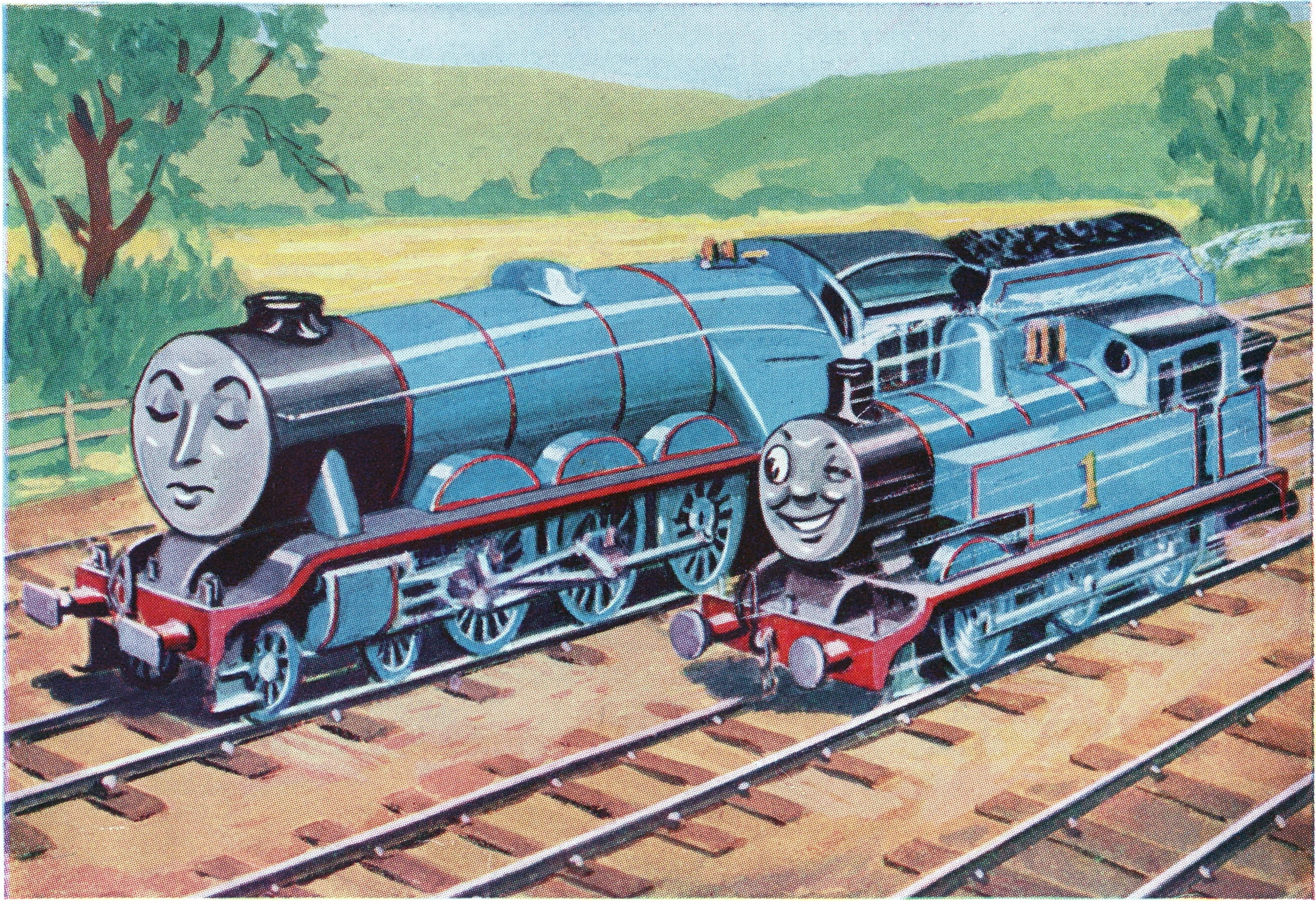 Reginald Payne's nod to the real-life workings of a railway locomotive ...
