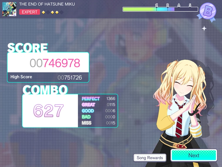 Favourite proseka chart? | Fandom