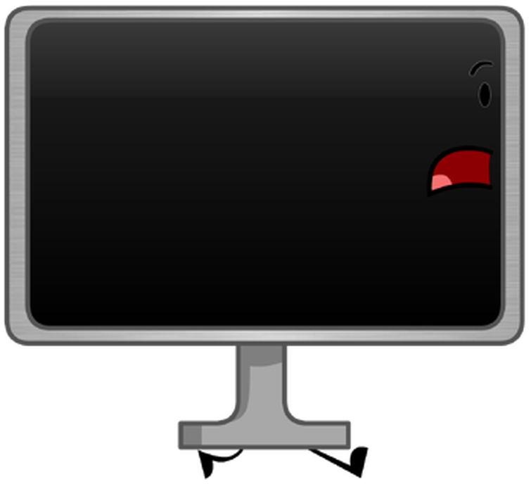 why does tv in bfdi has black eyes xd lmao | Fandom
