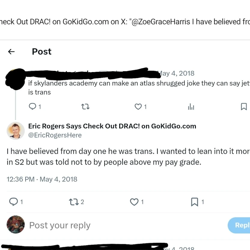 The source for Jet-Vac almost being trans | Fandom