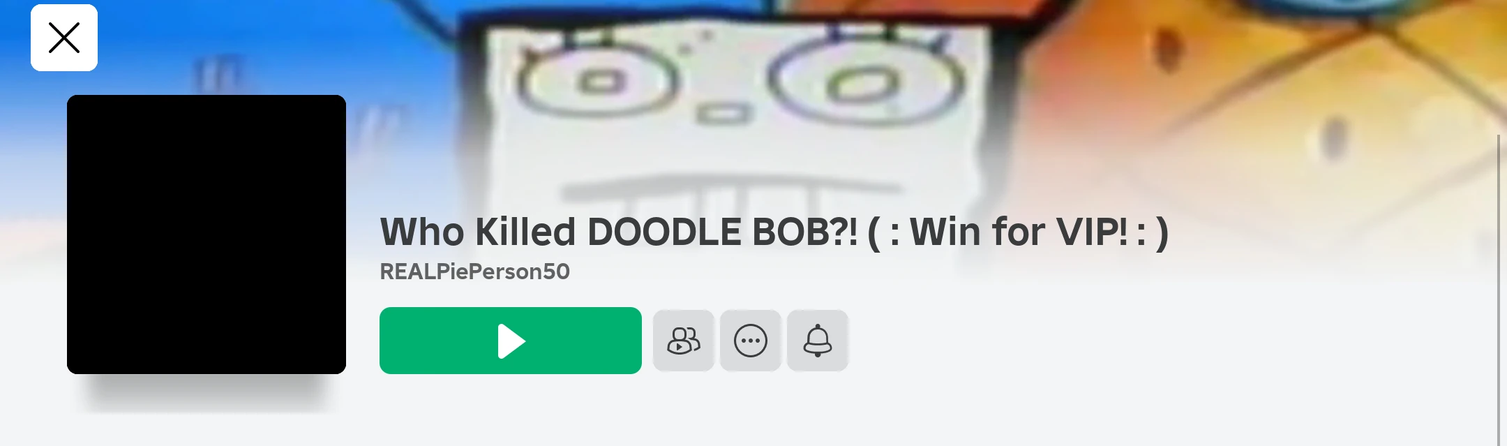 Ah yes, my favorite roblox game, Who Killed DOODLE BOB?! ( : Win for ...