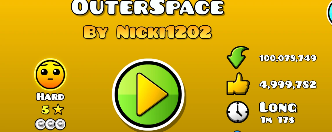 would you look at that outerspace has 100m downloads | Fandom