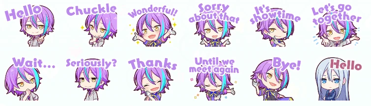 For some reason when I got prsk I made it my goal to get every rui ...