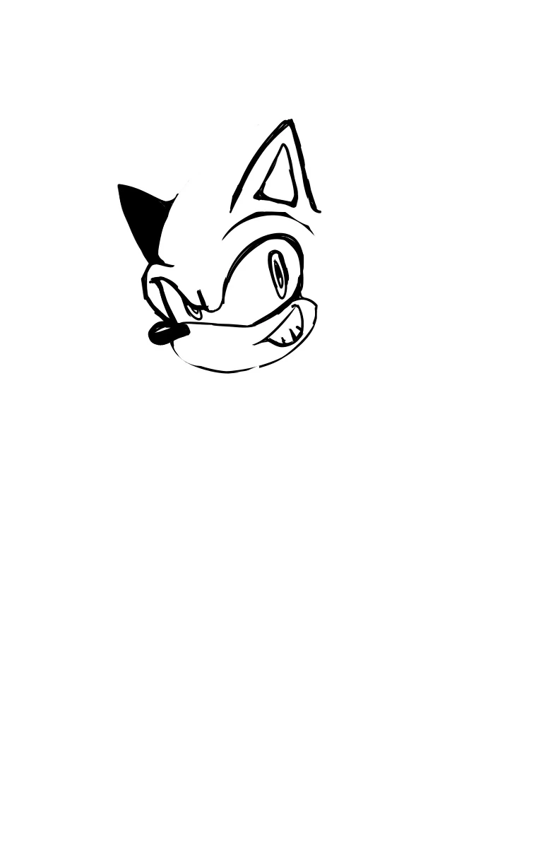 Repost of like a lazy head I drew last night while having insomnia xD ...