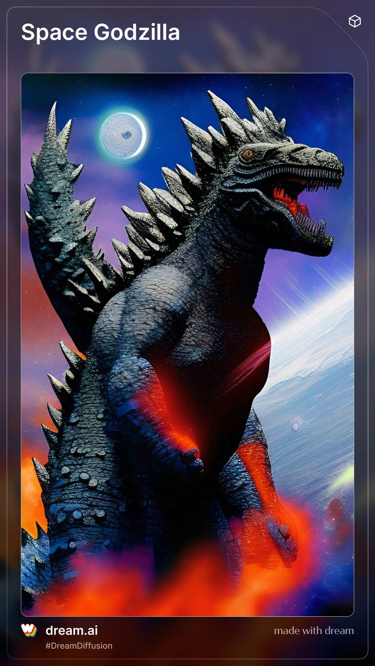 Frostbite Godzilla but an AI created it | Fandom