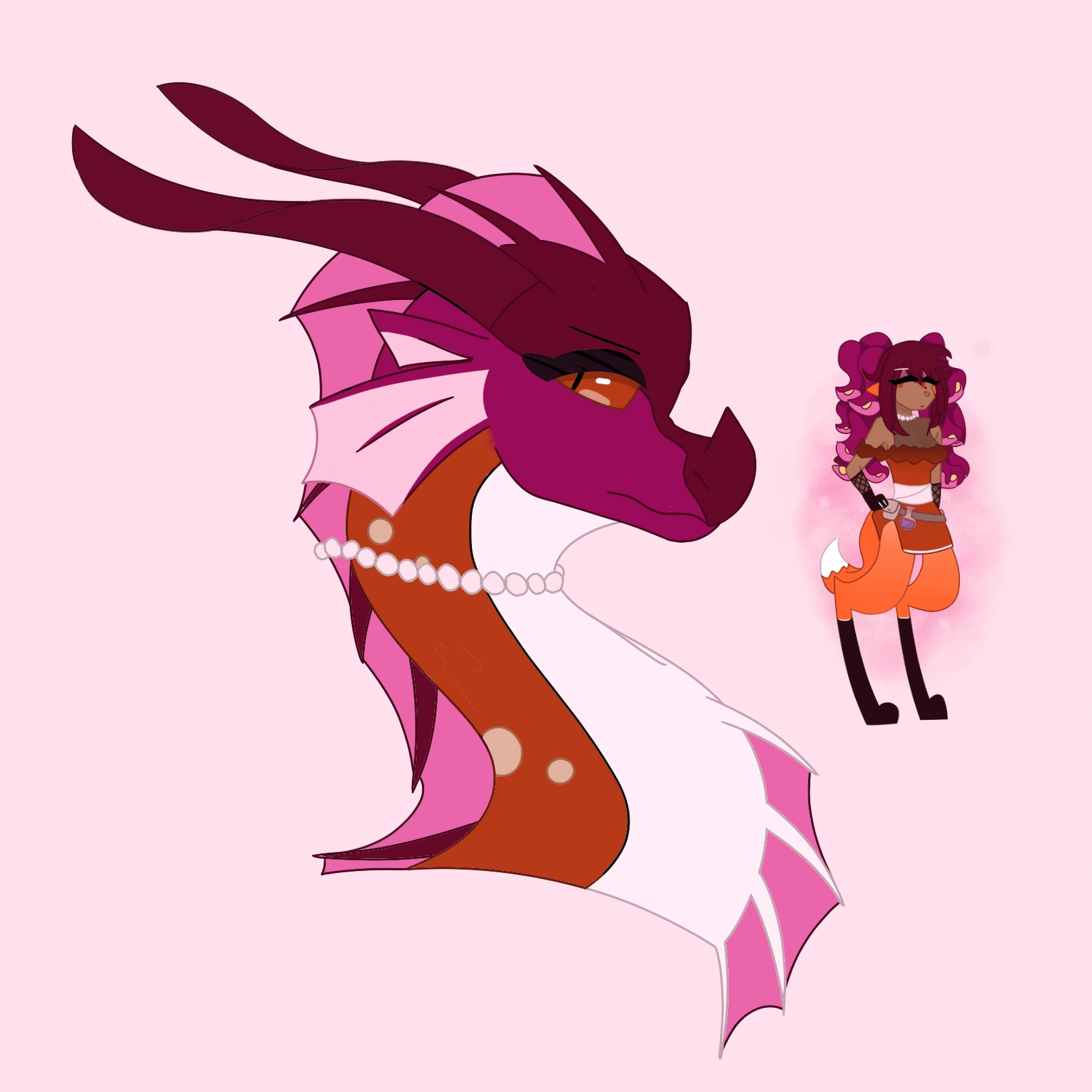 foxglove (oc) as a wings of fire dragon!! | Fandom