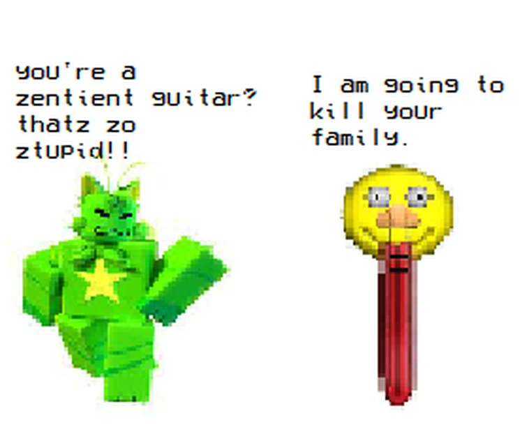 More concepts on a Silly guitar NPC | Fandom