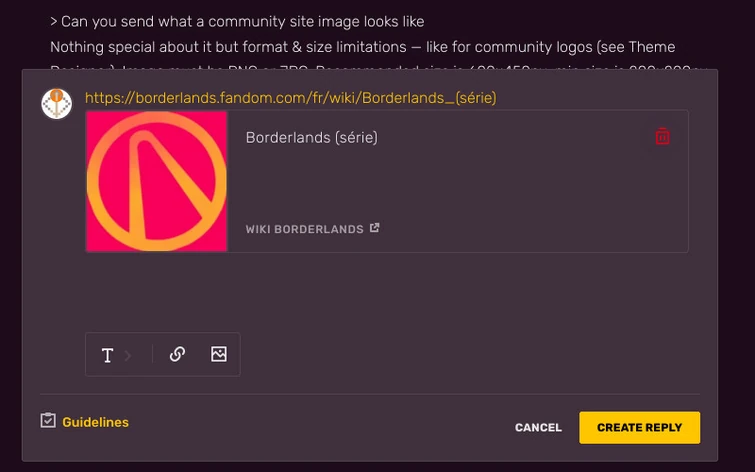What is a "Community site image"? | Fandom