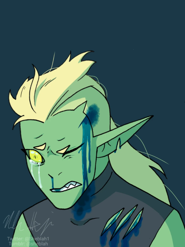 Angsty Art by @She Blah on Tumblr! | Fandom