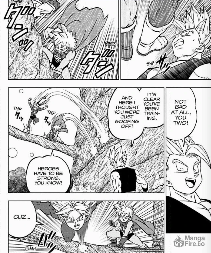 How did Goten & Trunks get stronger in DBS Chapter 102? | Fandom