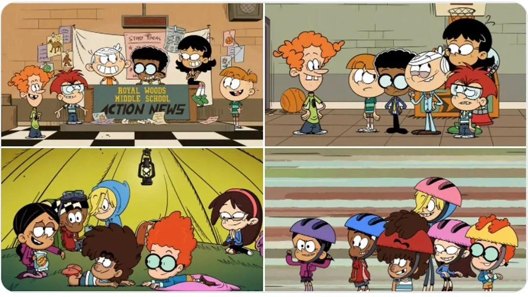 The Loud House & The Casagrandes: Picture Collages of The Two Best ...